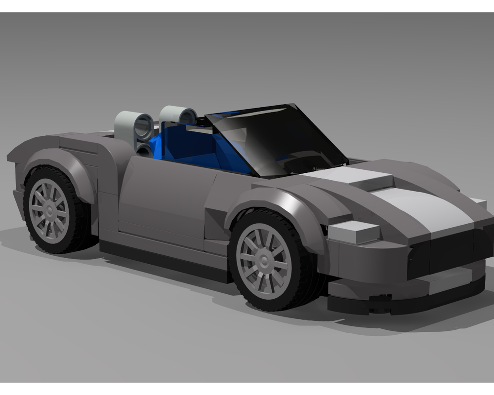 LEGO MOC Shelby Cobra Concept by deconsnowman | Rebrickable - Build ...