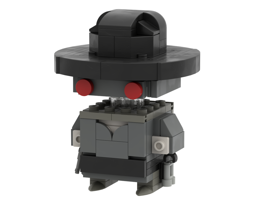 Lego Moc Overwatch Cassidy Invisible Man By Clunk Rebrickable