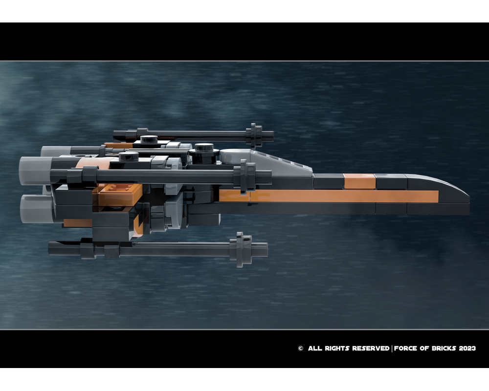 LEGO MOC Mini T-70 MK1 (fobswm013) | Force of Bricks by Force of Bricks ...