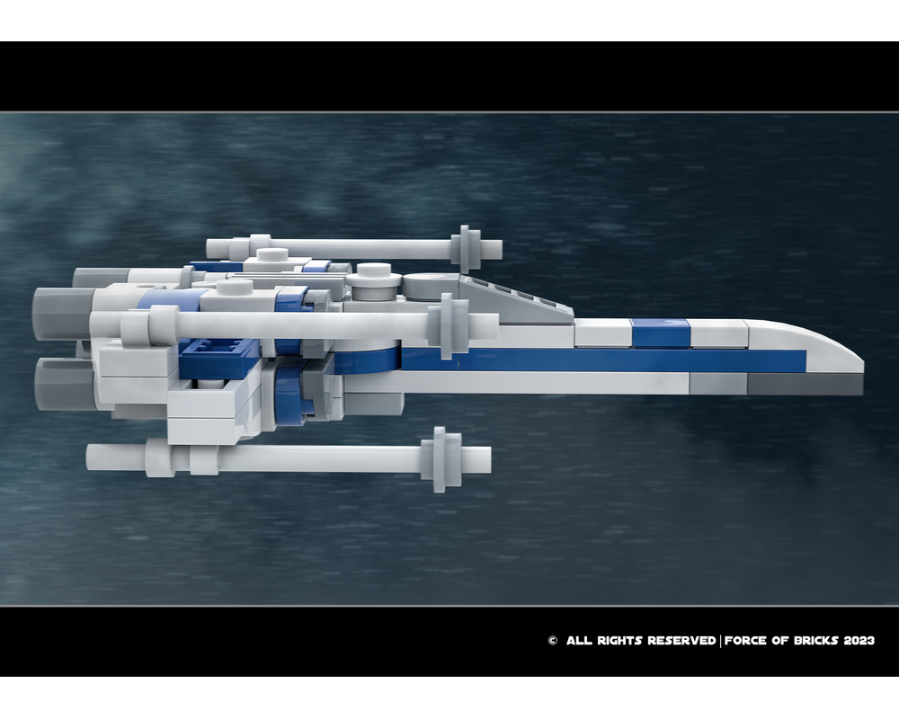 LEGO MOC Mini T-70 MK3 (fobswm015) | Force of Bricks by Force of Bricks ...