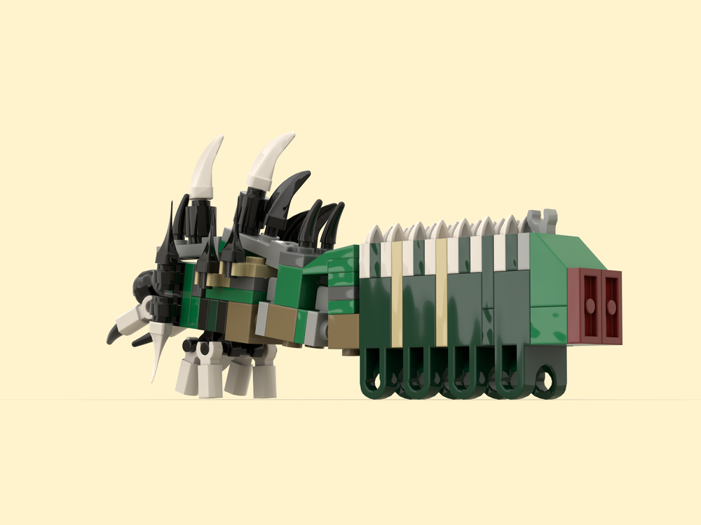 Lego Moc 31058 Regal Moth Caterpillar By Ambrosino Rebrickable