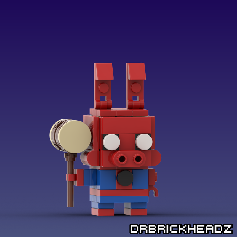 LEGO MOC Spider-Ham (Into the Spider-Verse) Brickheadz by DrBrickheadz ...