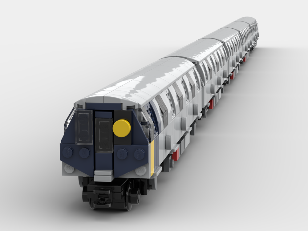 LEGO MOC NYC Subway R211A by Taters | Rebrickable - Build with LEGO