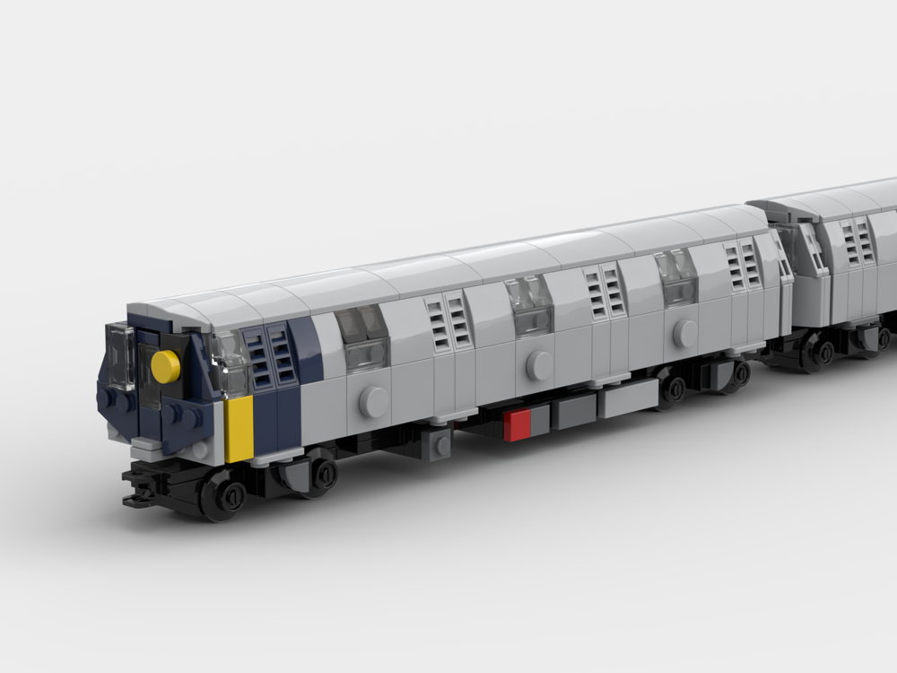 Lego Moc Nyc Subway R211a By Taters Rebrickable Build With Lego