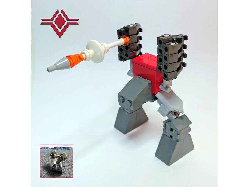 Lego Moc Jethro Arm K Bot By Thomusbean Rebrickable Build With Lego