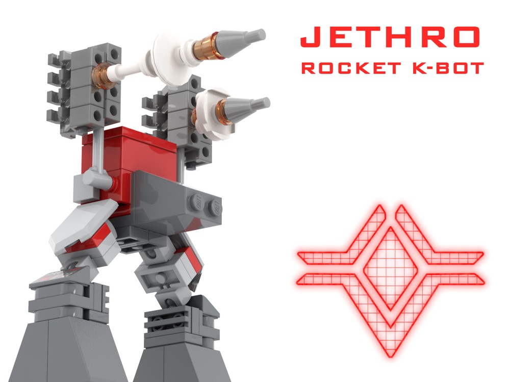 Lego Moc Jethro Arm K Bot By Thomusbean Rebrickable Build With Lego