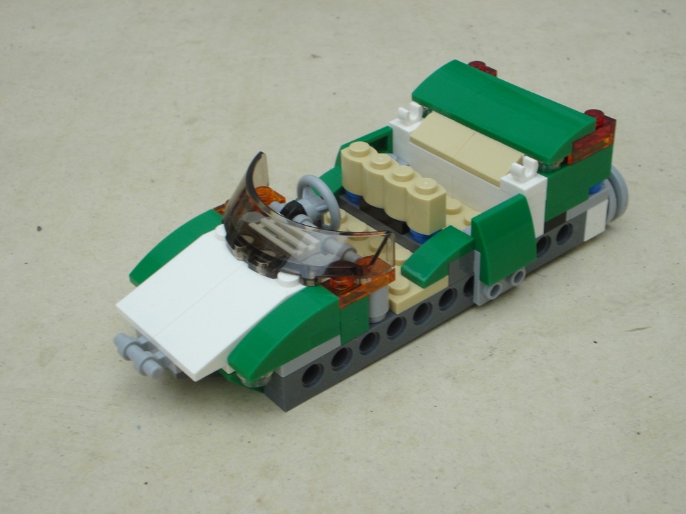 Lego Moc 31056 Speedboat By Leo1 Rebrickable Build With Lego