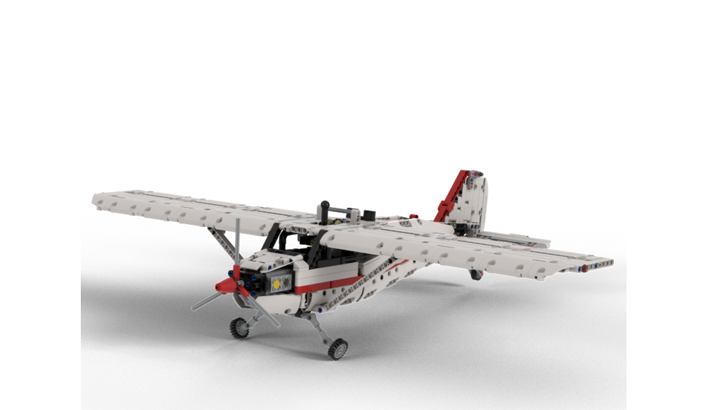 LEGO MOC-139440 Airplane Cessna 170 by RedHotRod | Rebrickable - Build ...