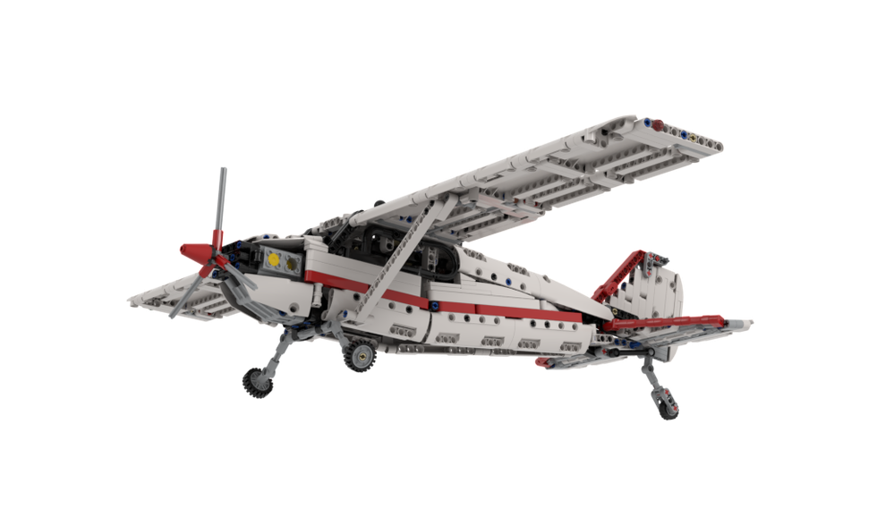 LEGO MOC-139440 Airplane Cessna 170 by RedHotRod | Rebrickable - Build ...