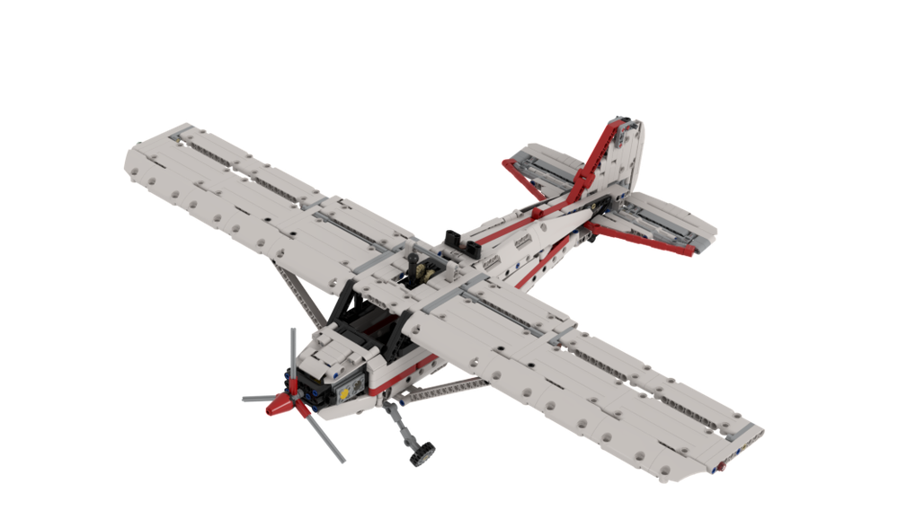 LEGO MOC-139440 Airplane Cessna 170 by RedHotRod | Rebrickable - Build ...