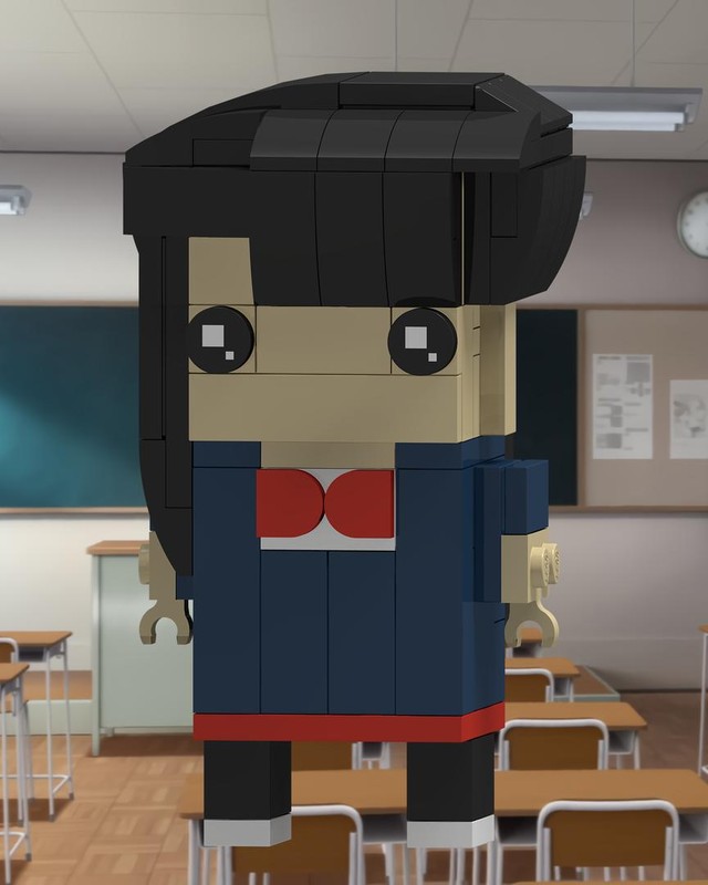 LEGO MOC Shoko Komi - BrickHeadz by EmmaCar2 UwU | Rebrickable - Build ...