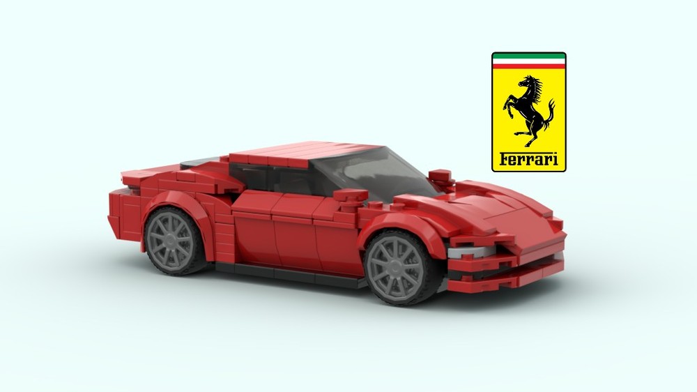 LEGO MOC Ferrari SF90 Stradale by Giganbrick | Rebrickable - Build with ...