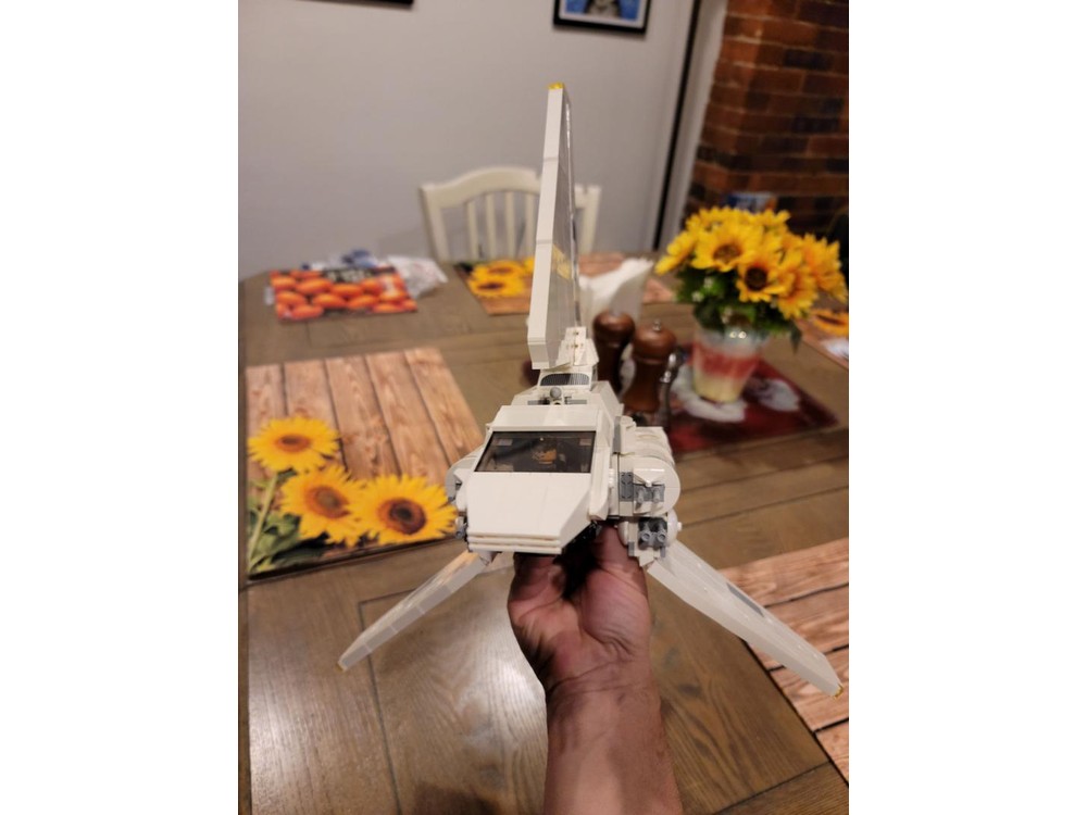 Lego Moc Modified Imperial Shuttle By Georget93 Rebrickable Build