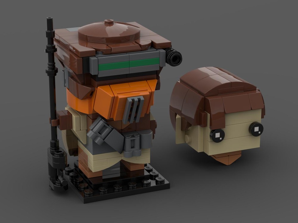 LEGO MOC Boushh Leia by ThrawnsRevenge | Rebrickable - Build with LEGO