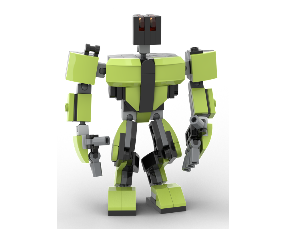 LEGO MOC Humanoid Robot RH-S-2 by graeymaelkyn | Rebrickable - Build ...