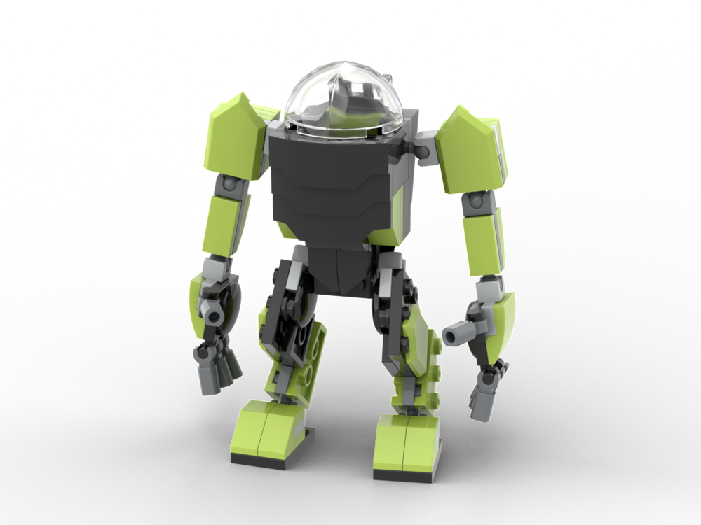 LEGO MOC Mech MH-S-1 by graeymaelkyn | Rebrickable - Build with LEGO