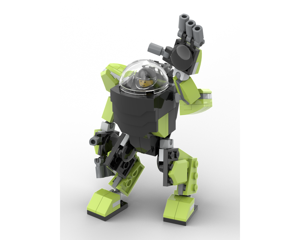 LEGO MOC Mech MH-S-1 by graeymaelkyn | Rebrickable - Build with LEGO