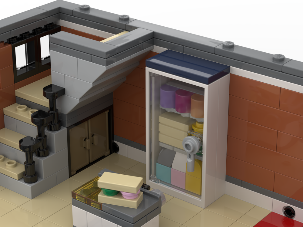 LEGO MOC 31050 Modular Deli by TheLuckyOne | Rebrickable - Build with LEGO