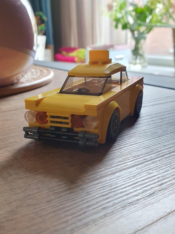 LEGO MOC simple taxi by Legobricksjob | Rebrickable - Build with LEGO