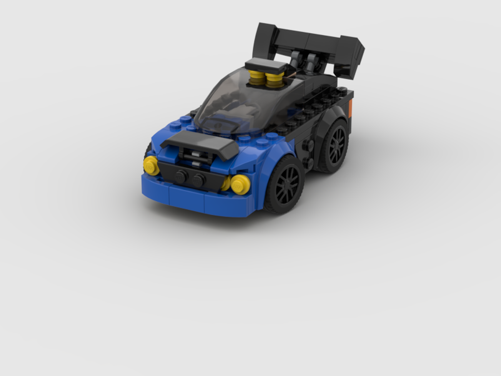 LEGO MOC small rally car by superlegofancreations | Rebrickable - Build ...