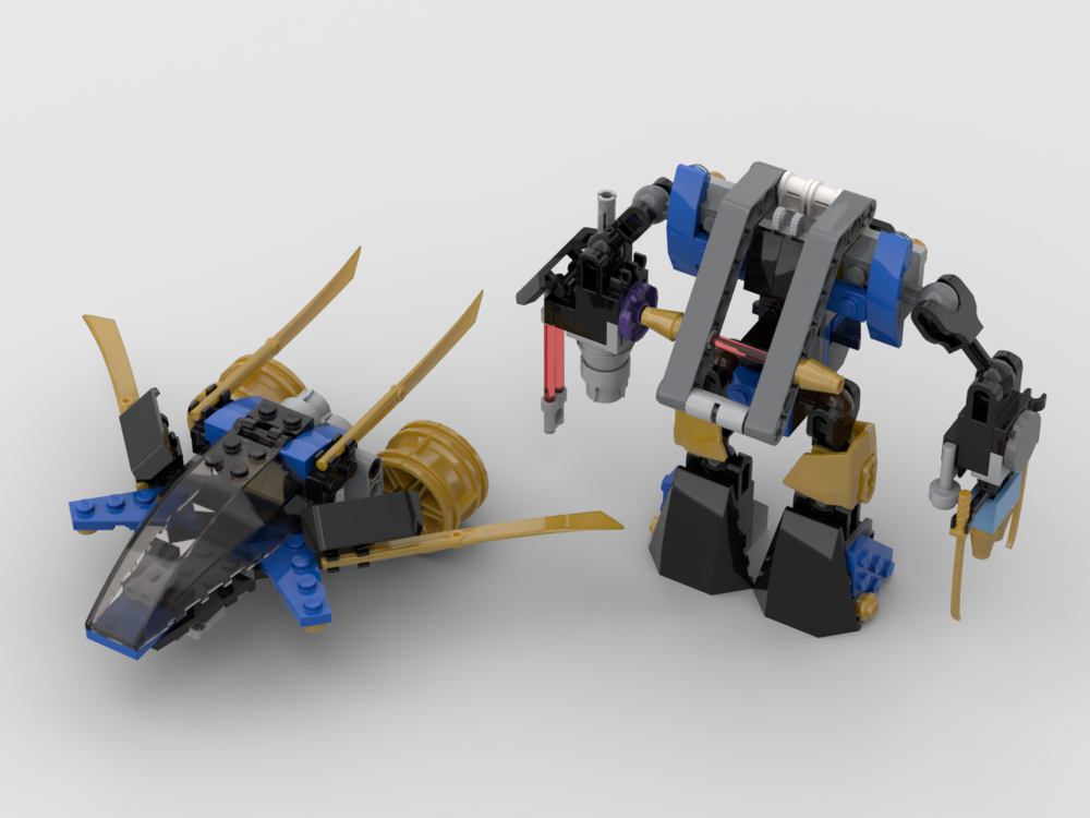 LEGO MOC-139527 Thunder Titan by mag747 | Rebrickable - Build with LEGO