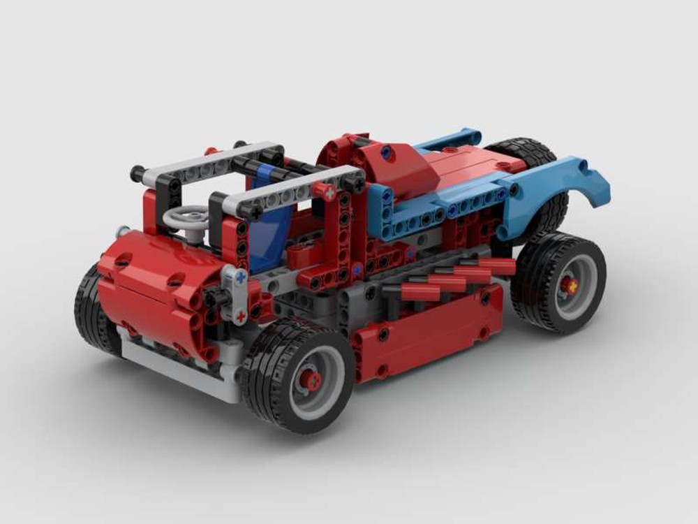 LEGO MOC Luke's Mini-Truck by Matt Cox 1971 | Rebrickable - Build with LEGO