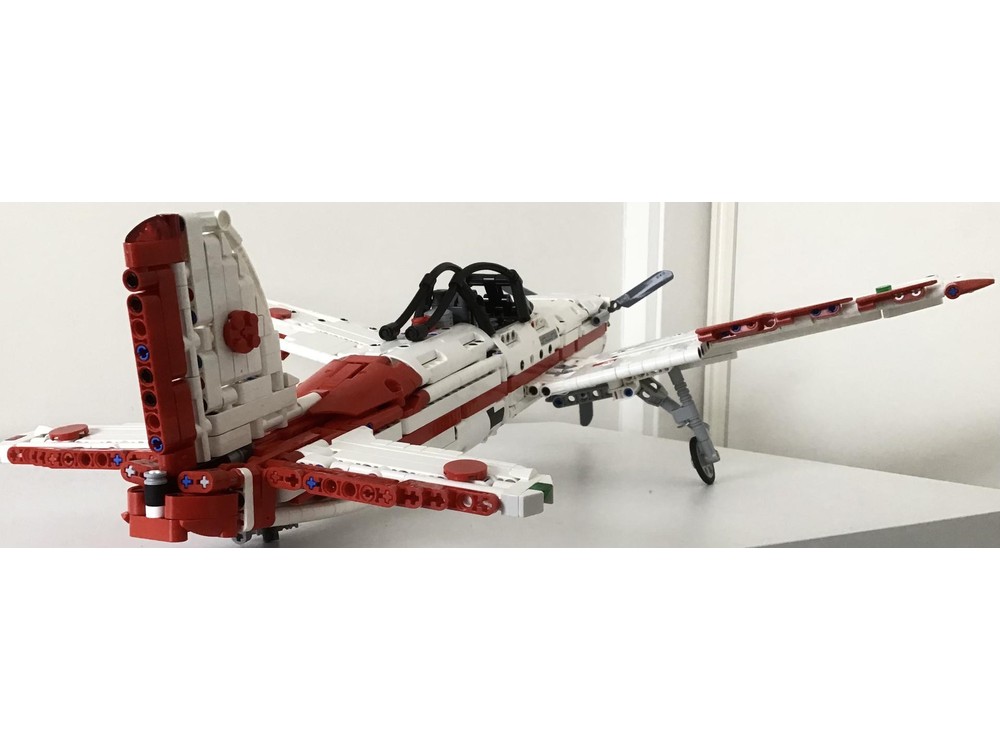 Lego Moc Single Seat Propeller Plane By Seylei Rebrickable Build