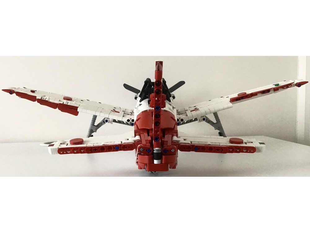 Lego Moc Single Seat Propeller Plane By Seylei Rebrickable Build