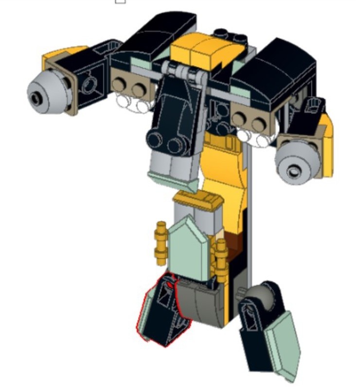 LEGO MOC-139549 Alternative Build 71750 War Mech by ardakayhanli ...
