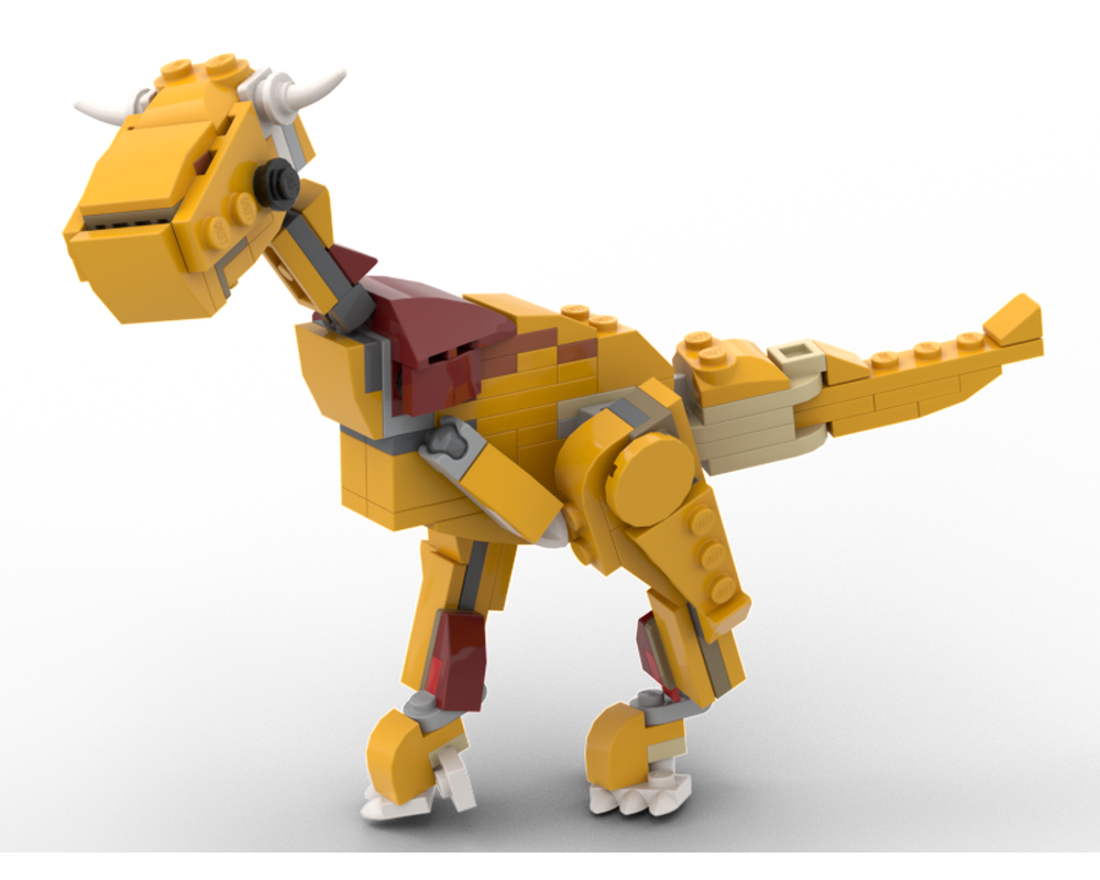 LEGO MOC 31112 Carnotaurus by Foosbubs | Rebrickable - Build with LEGO