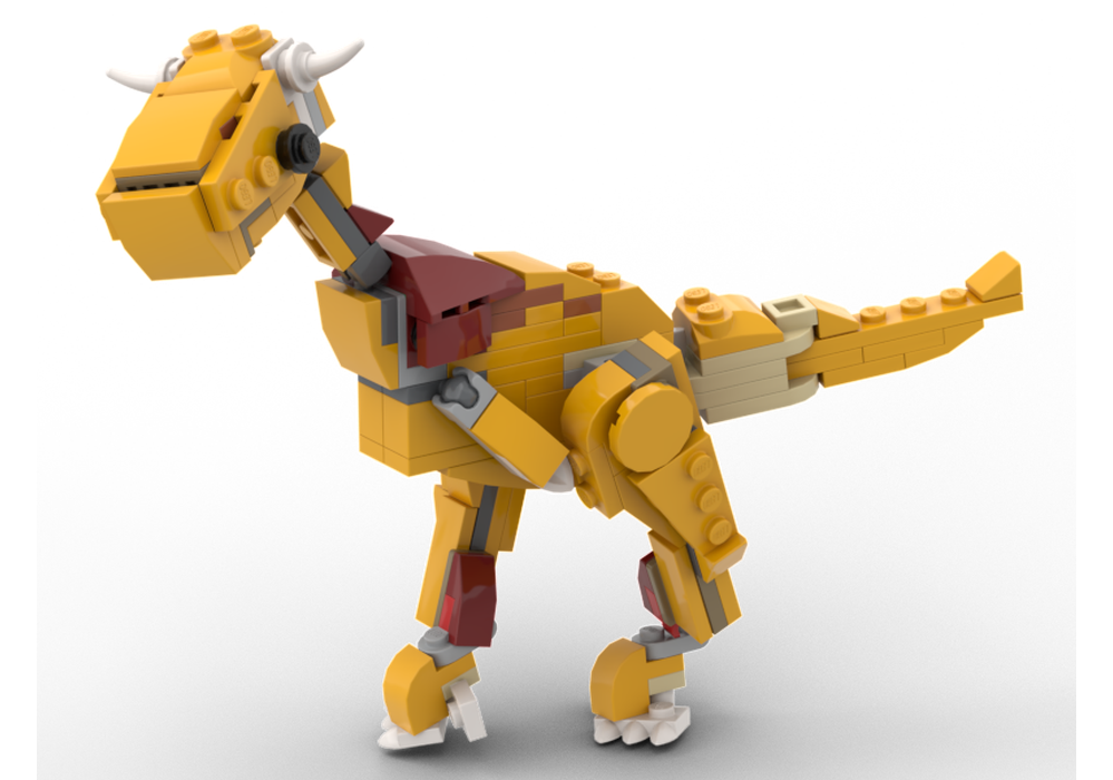 LEGO MOC 31112 Carnotaurus by Foosbubs | Rebrickable - Build with LEGO