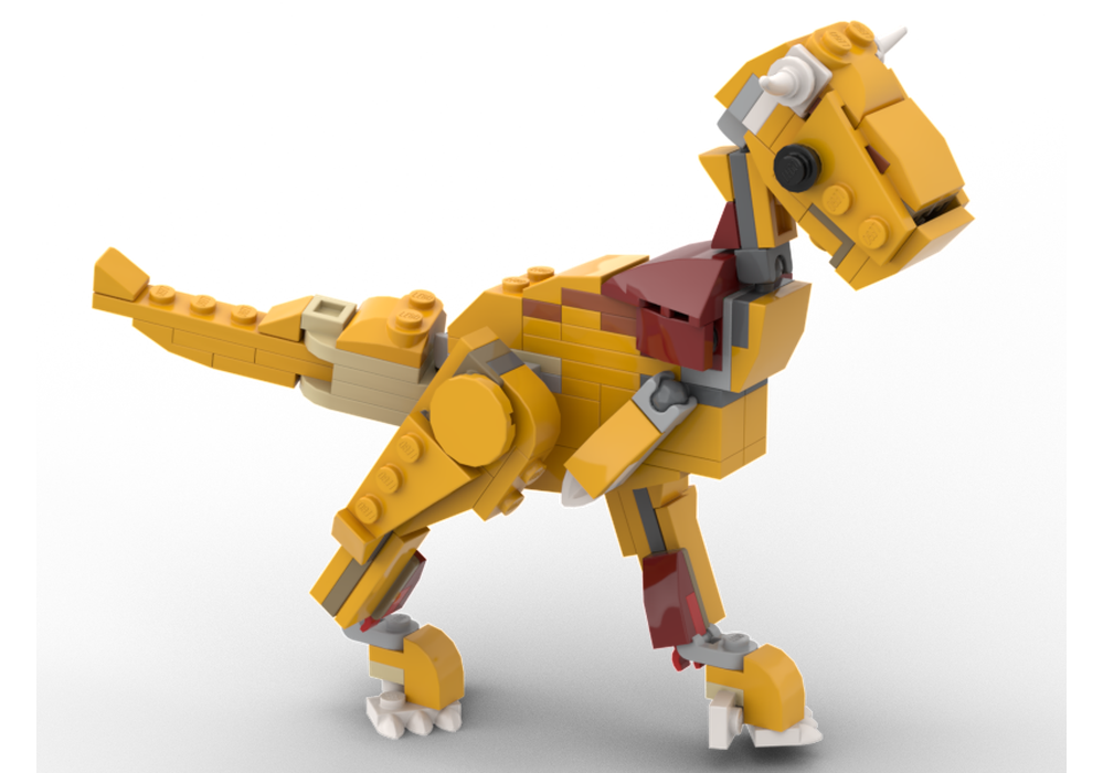 LEGO MOC 31112 Carnotaurus by Foosbubs | Rebrickable - Build with LEGO