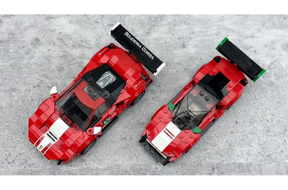 LEGO MOC 75886 Ferrari 488 GT3 - Speed Champions 8 Studs wide by ...