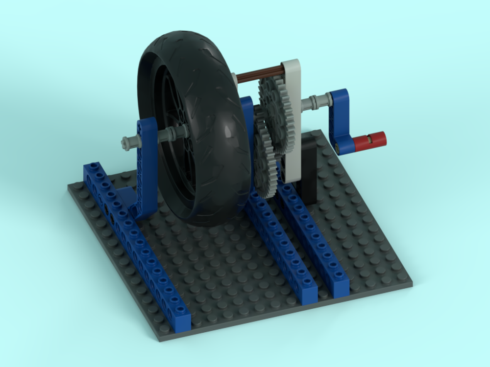 LEGO MOC Flywheel accelerator by RomanS. | Rebrickable - Build with LEGO