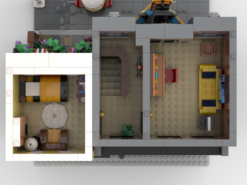 Lego Moc Jazz Club Apartment Floor By Brick Artisan Rebrickable