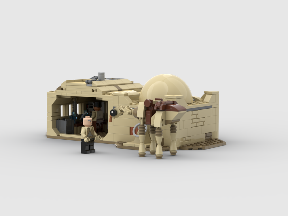 Lego Moc Tatooine Modular Building04 By Paulojorgeramos Rebrickable