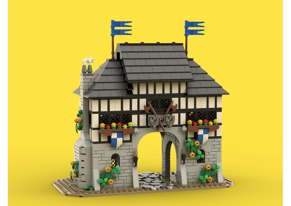 LEGO MOC Falcon's Keep by lux.bricks | Rebrickable - Build with LEGO