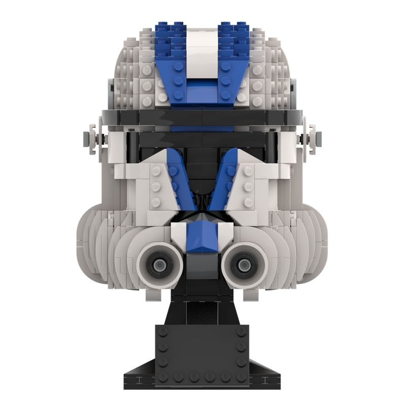 LEGO MOC 501st Clone helmet by TimBricks99 | Rebrickable - Build with LEGO