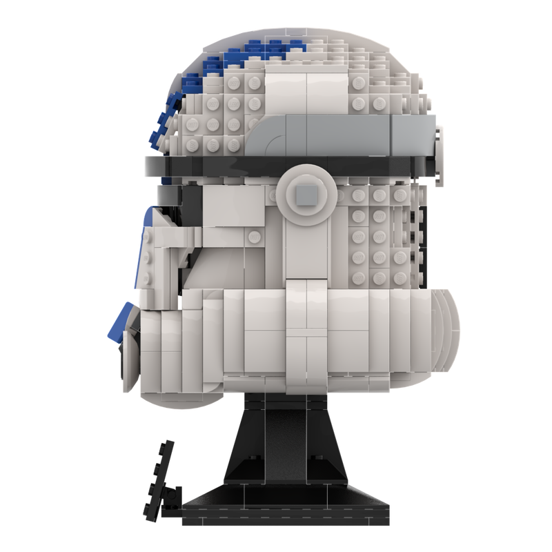 LEGO MOC 501st Clone helmet by TimBricks99 | Rebrickable - Build with LEGO