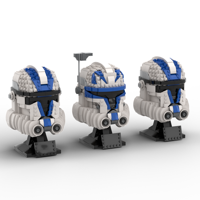 LEGO MOC 501st Clone helmet by TimBricks99 | Rebrickable - Build with LEGO