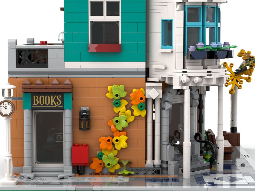 LEGO MOC Bookshop Alternative Build by brickgloria | Rebrickable ...
