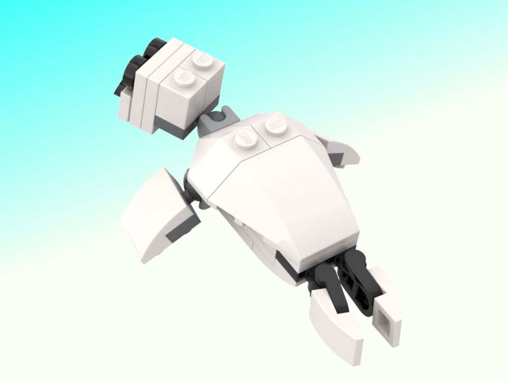 LEGO MOC-139599 30641 Harp Seal Pup by PocMoc | Rebrickable - Build ...