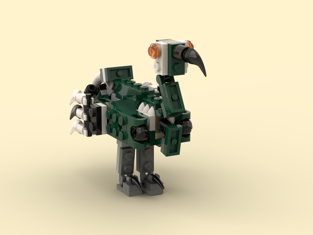 Lego Moc 31058 No Green Bird By Ambrosino Rebrickable Build With Lego