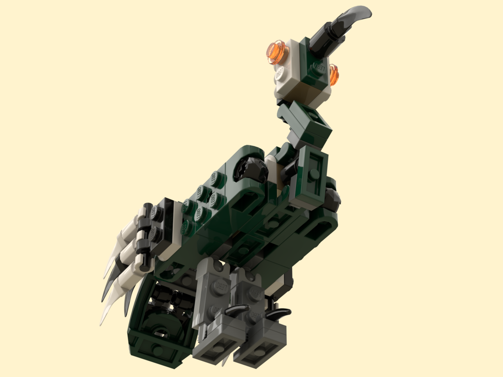 Lego Moc 31058 No Green Bird By Ambrosino Rebrickable Build With Lego