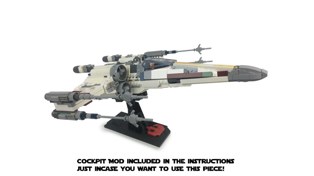 LEGO MOC T-65 Starfighter (Red 5) 2023 edition! by 2bricksofficial ...