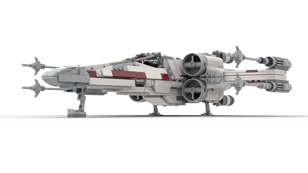 LEGO MOC T-65 Starfighter (Red 5) 2023 edition! by 2bricksofficial ...
