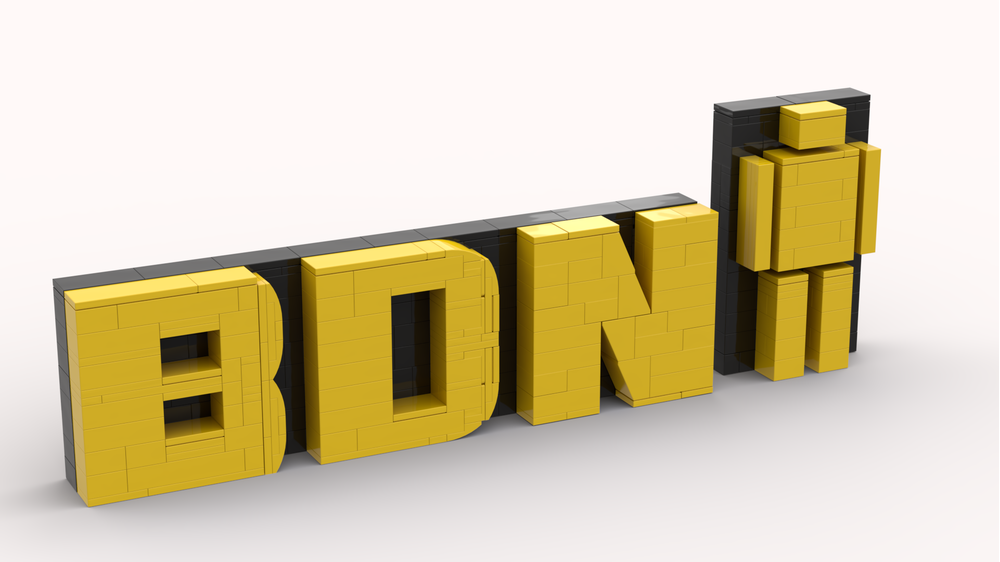 LEGO MOC-139645 BDN Logo by birdbrickbuilds | Rebrickable - Build with LEGO