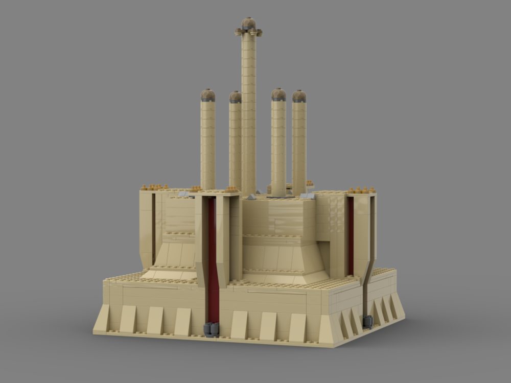 LEGO MOC Temple on Coruscant by BrickKnat | Rebrickable - Build with LEGO
