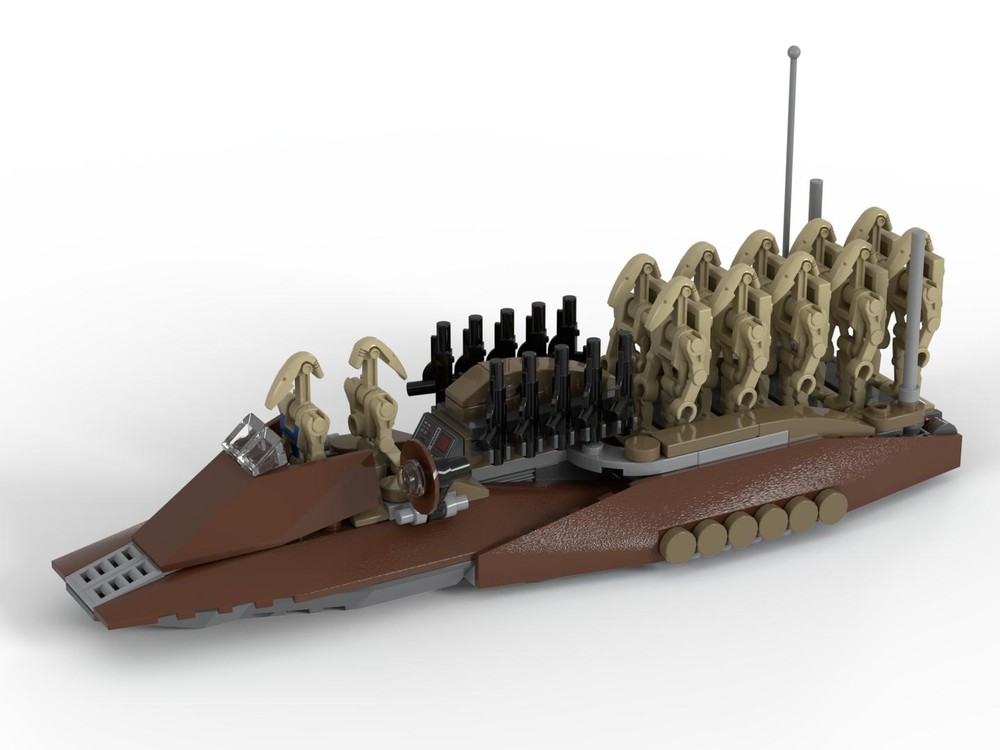 LEGO MOC Upgraded Nostalgia: 7126 Battle Droid Carrier modernized by ...