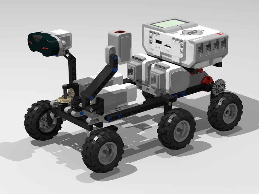 LEGO MOC Mars Rover by Benoit72 | Rebrickable - Build with LEGO
